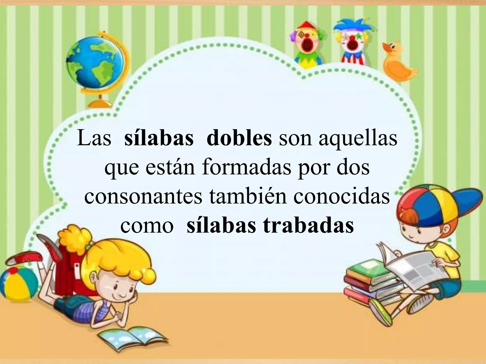 Silabas dobles | PPT