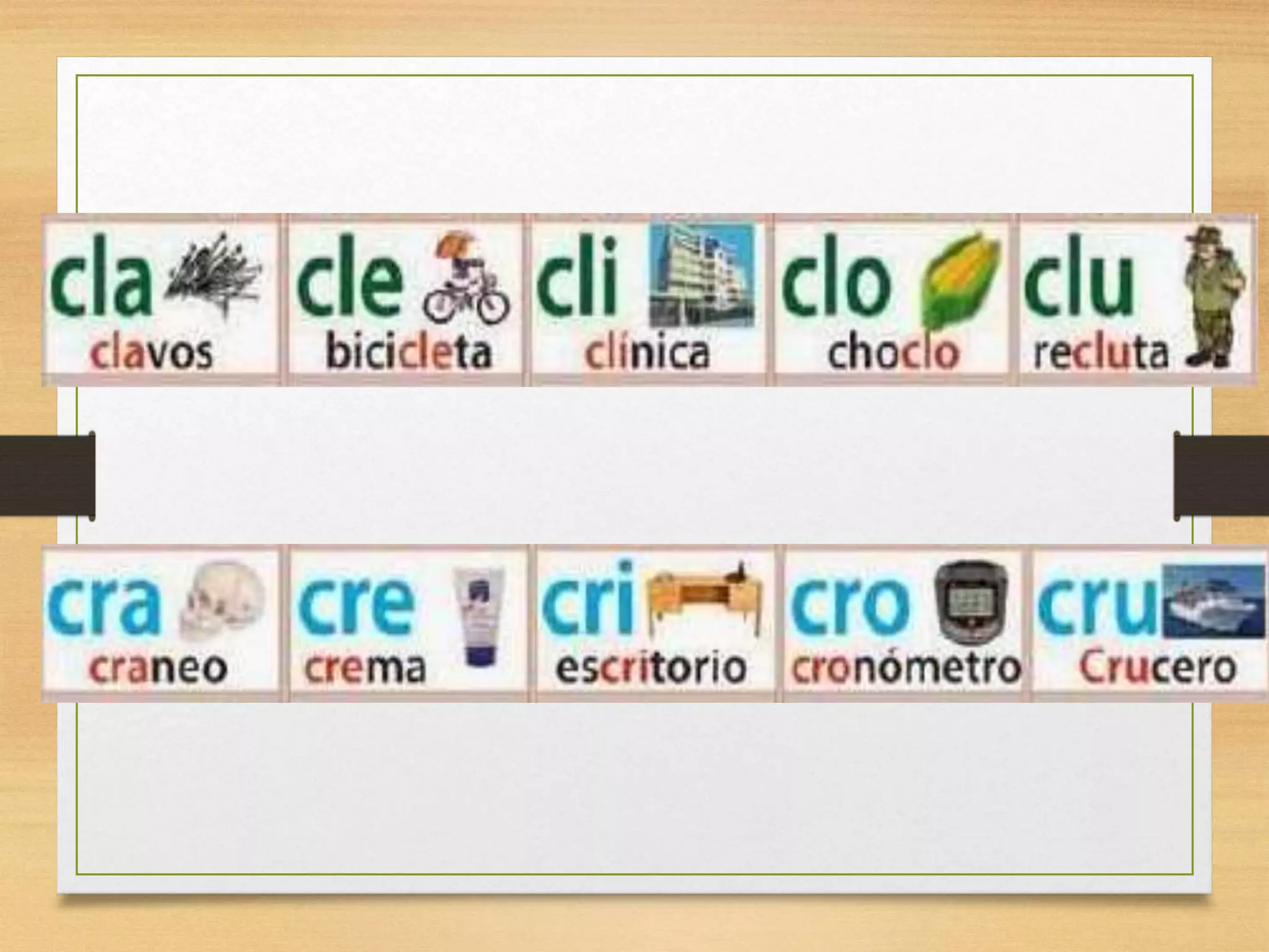 Silabas dobles | PPT