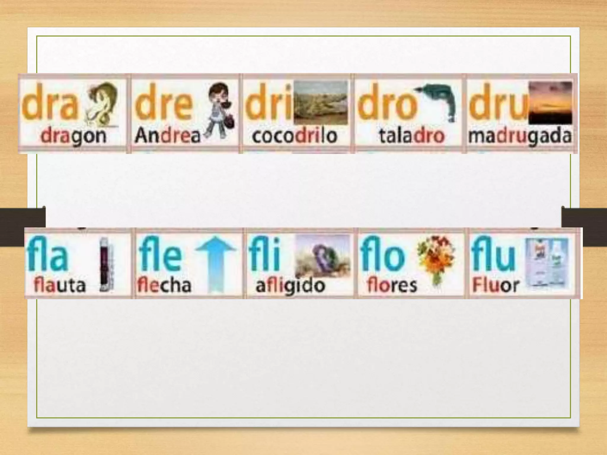 Silabas dobles | PPT