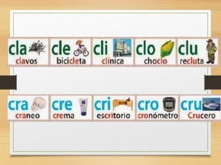 Silabas dobles | PPTX