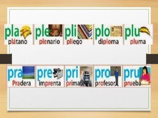 Silabas dobles | PPT