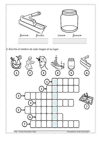 Silabas fra fre fri fro fru 68 | PDF