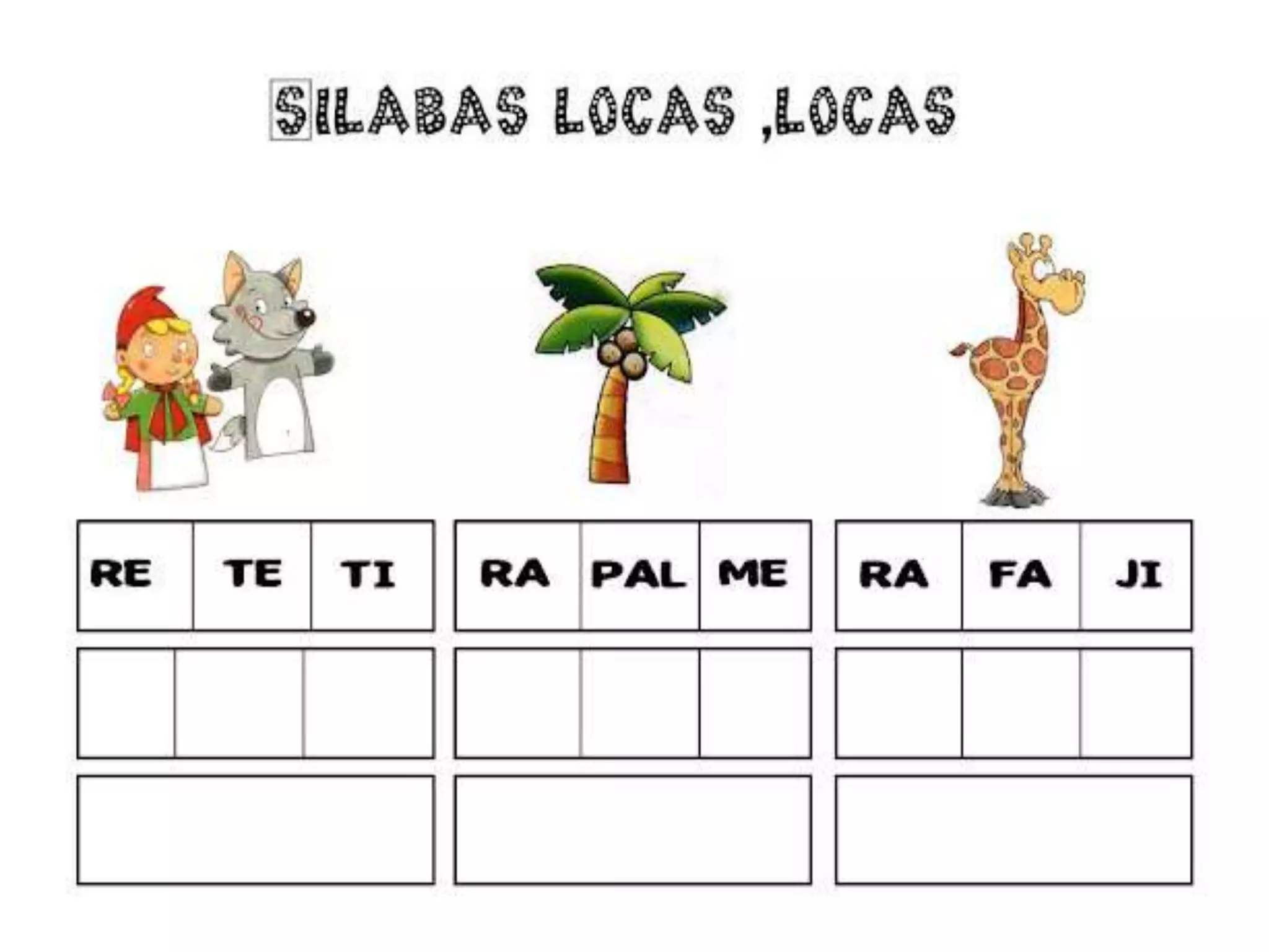Silabas locas | PPT