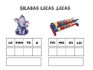 Silabas locas | PPT