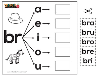 Silabas trabadas tr interactive worksheet😓 I maintained the intriguing ...