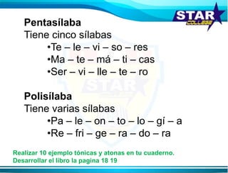 Silaba tonica | PPTX