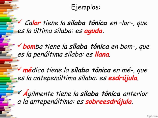 Silaba y acento basic | PPT