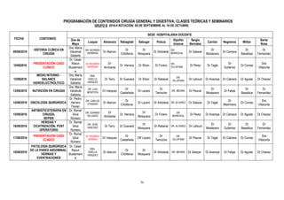 Sílabo cirugía general y digestiva | PDF