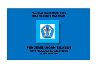 Silabus bahasa inggris sma negeri 2 mataram | PDF