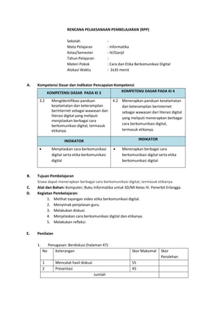 Silabus dan RPP Informatika Kelas 4 baru versi 2 (1).docx