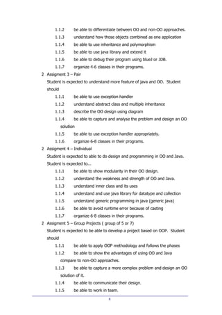 Silabus disain pemrogramanberorientasiobjek_iki10830 | PDF