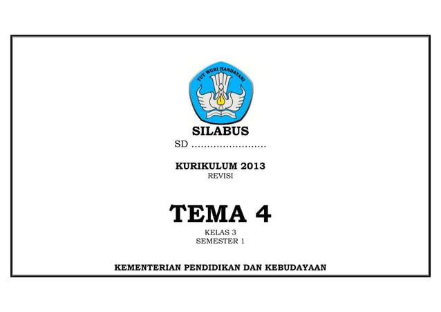 Silabus Kelas 3 Tema 4.doc