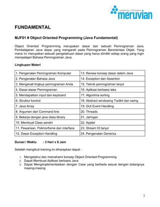 Silabus MAP 2016 | PDF