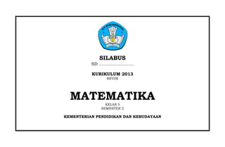 Silabus Matematika Kelas 5 Sem 2.doc