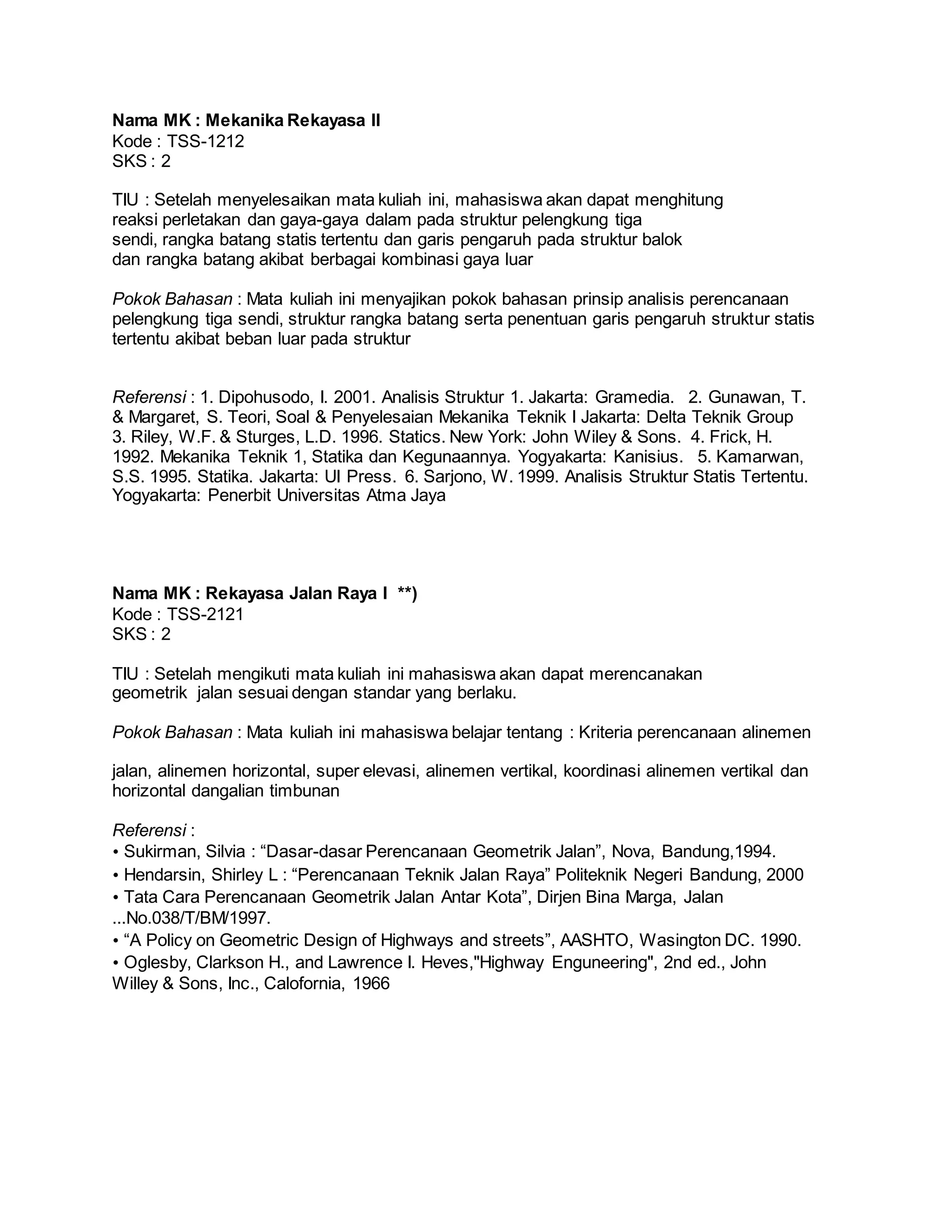 Silabus mektek 2 | PDF