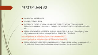 SILABUS PERKULIAHAN MICE [Autosaved].pptx