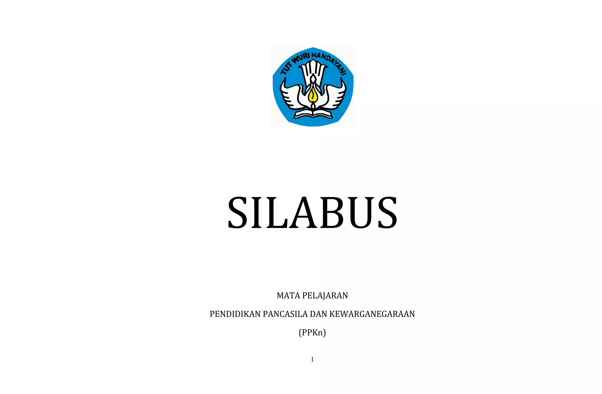 SILABUS MATA PELAJARAN PPKn Kelas XI | DOC