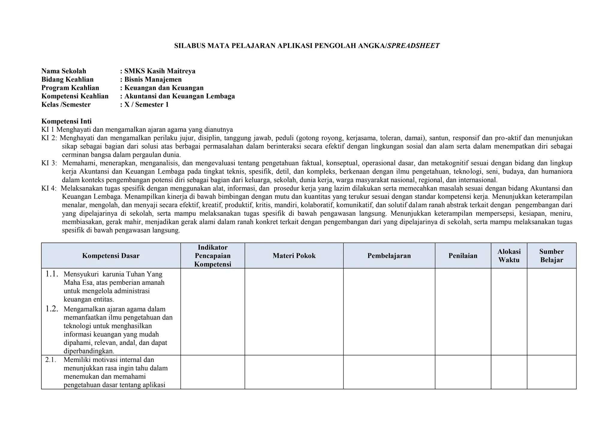 silabus spreadsheet.docx
