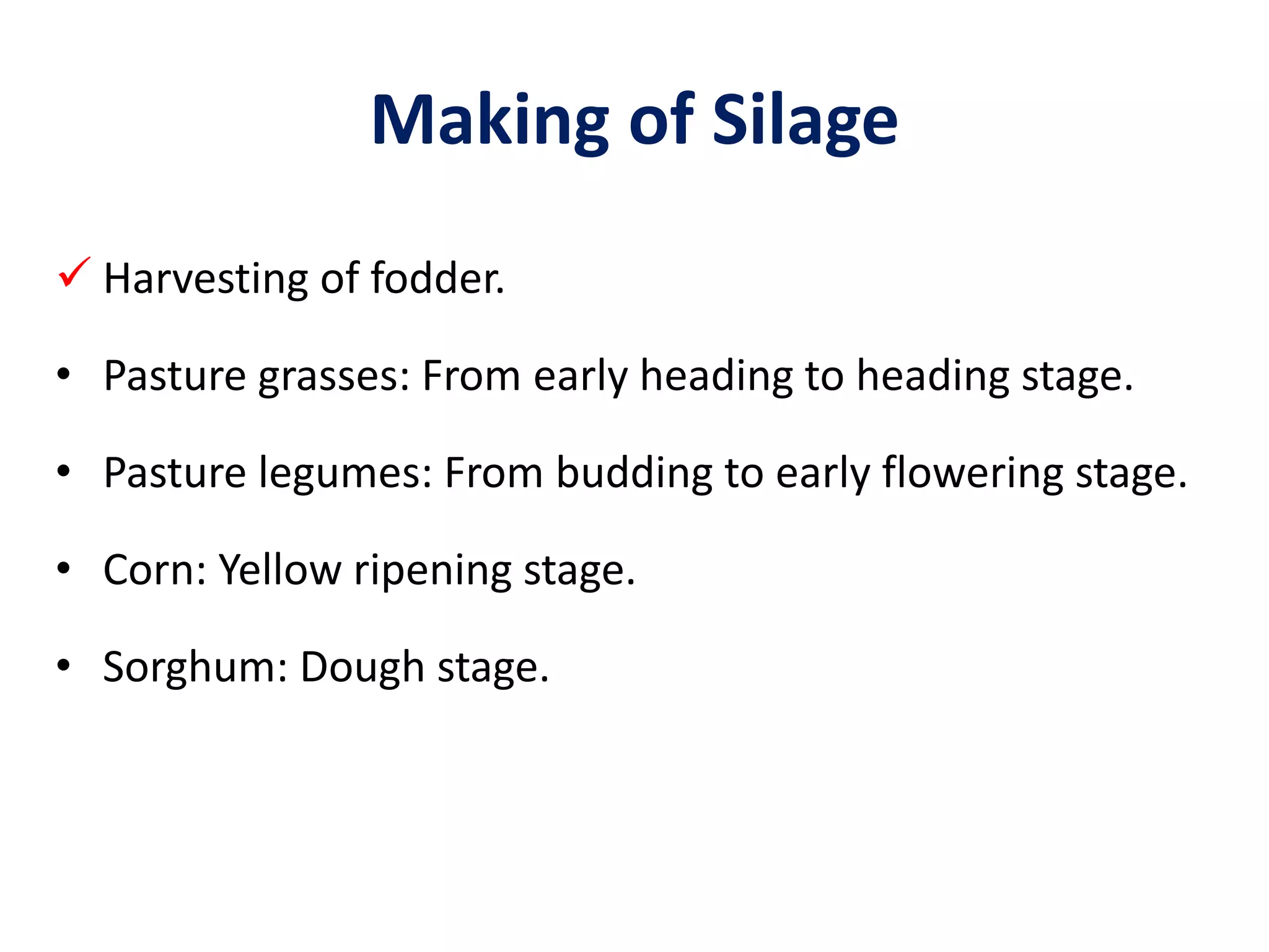 Silage | PPTX