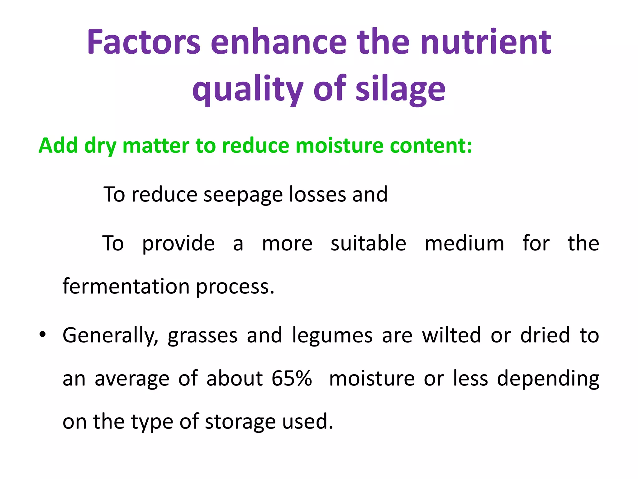 Silage | PPTX
