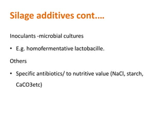 Silage | PPTX