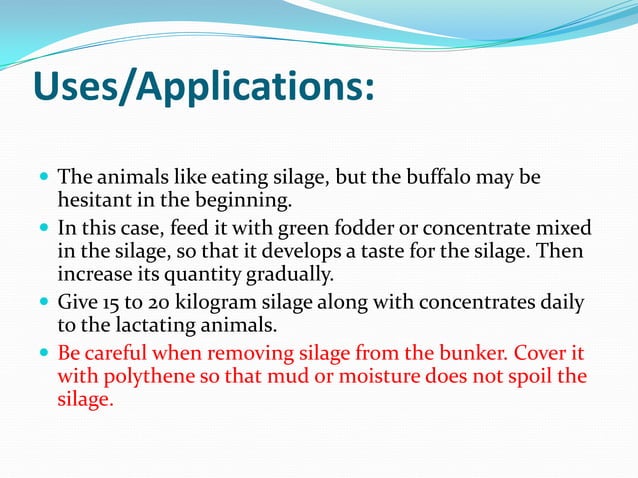 Silage | PPTX