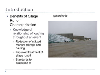 Silage Runoff Characterization | PPT