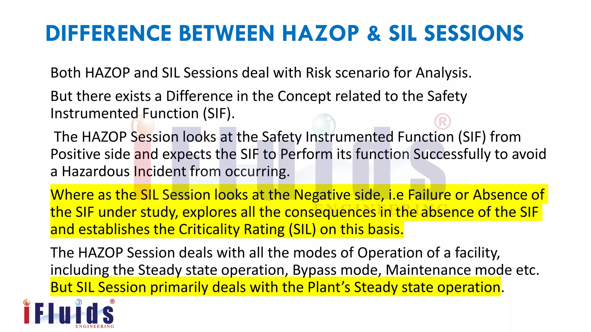 Sil assessment Risk Graph and LOPA Training iFluids | PDF