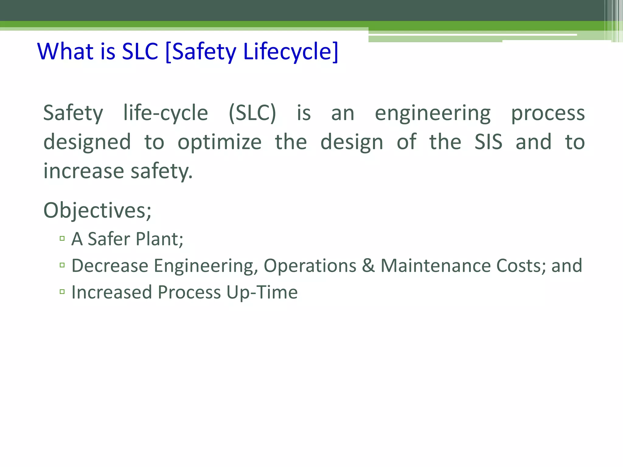 SIL Awareness | Introduction to Safety Life-Cycle | IEC - 61508 & IEC ...