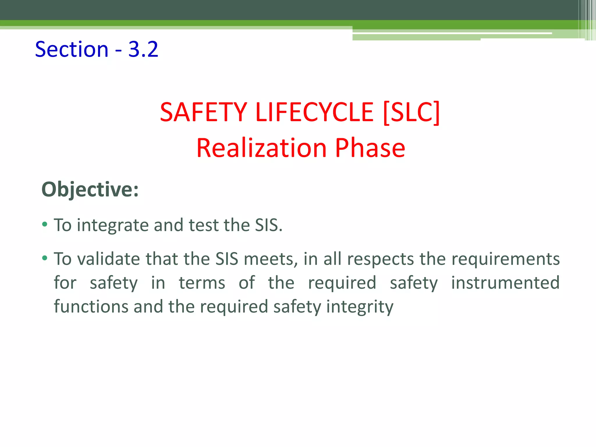 SIL Awareness | Introduction to Safety Life-Cycle | IEC - 61508 & IEC ...