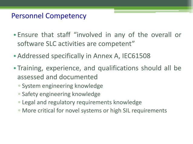 SIL Awareness | Introduction to Safety Life-Cycle | IEC - 61508 & IEC ...