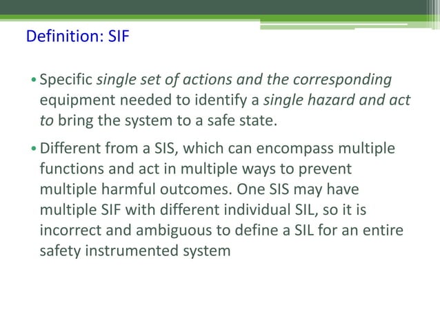 SIL Awareness | Introduction to Safety Life-Cycle | IEC - 61508 & IEC ...