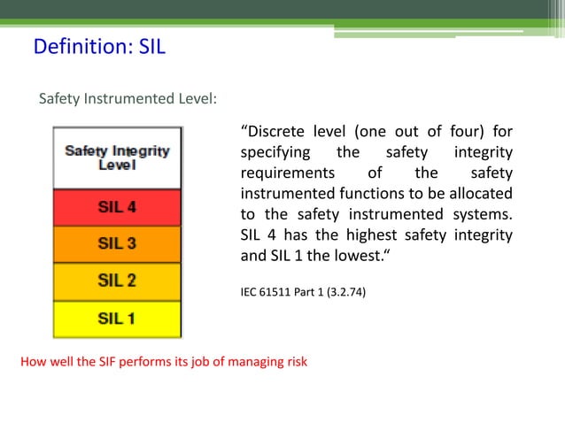 SIL Awareness | Introduction to Safety Life-Cycle | IEC - 61508 & IEC ...