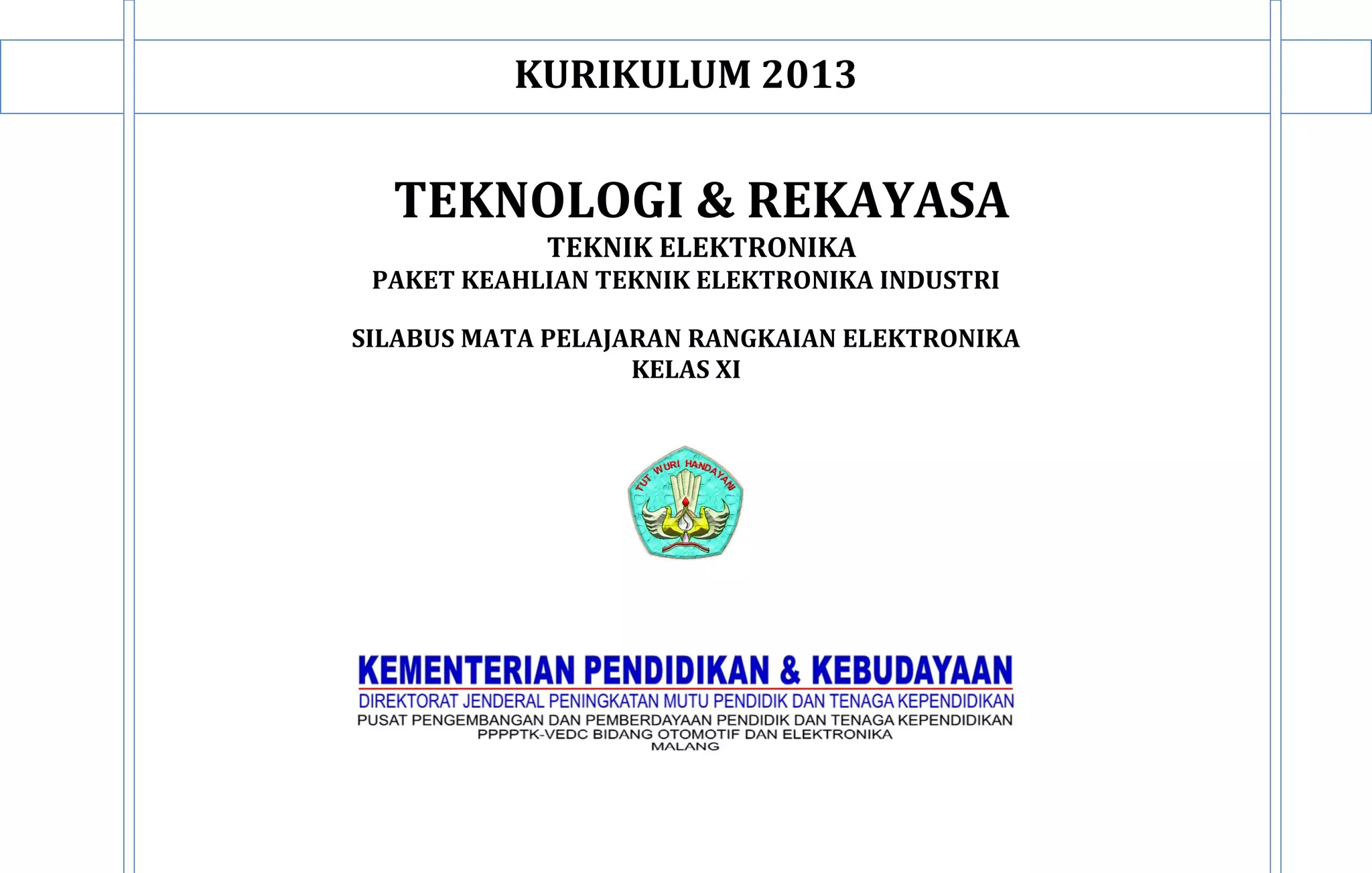 Silb rangkaian elektronika-kelas xi 2017-2018 | DOC
