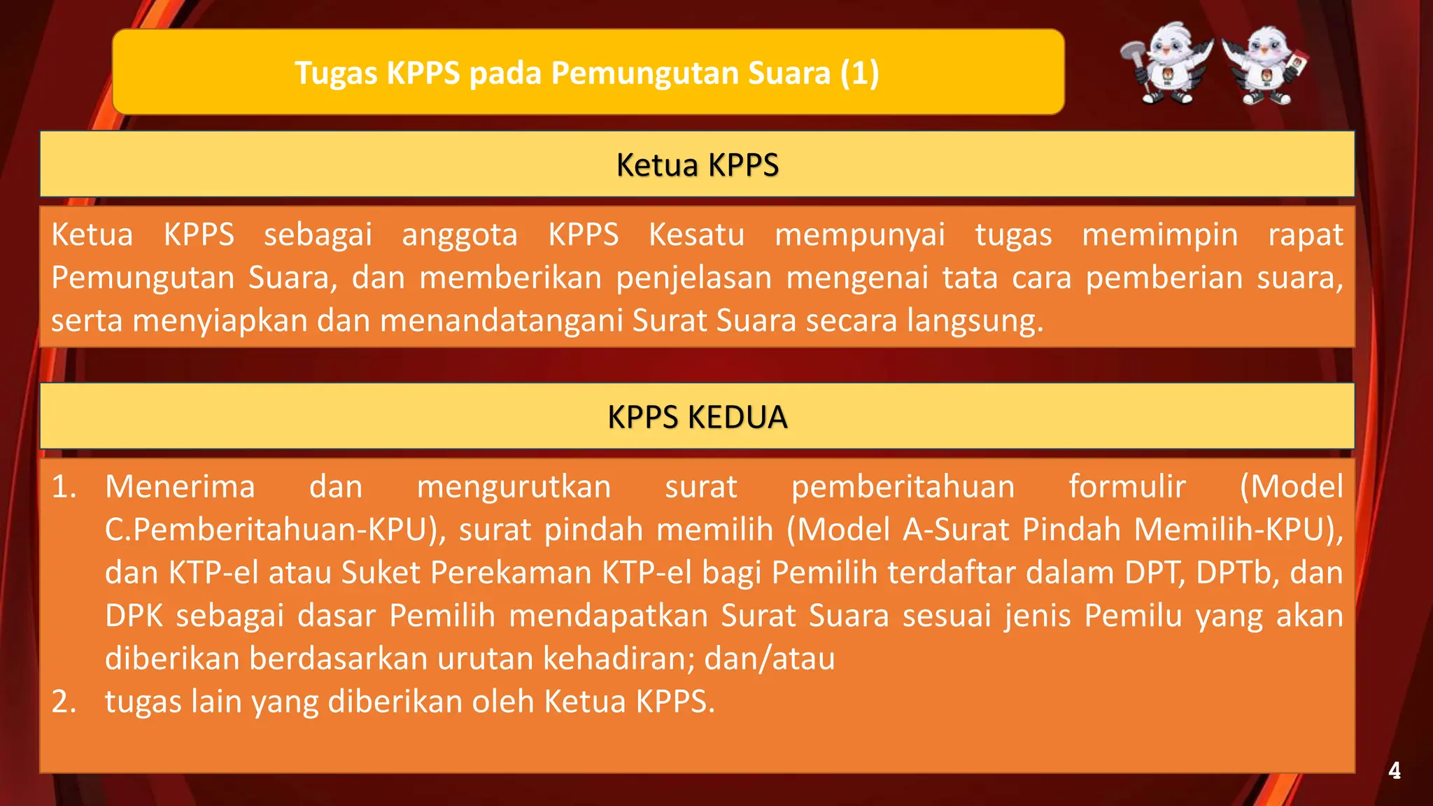 SILDE TATA KERJA KPPS TAUPIK UNTUK PAHAM | PPT