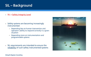 Functional Safety (SIL) in the Subsea and Drilling Industry | PDF