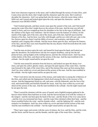 Silence - A Fable by Edgar Allan Poe | DOCX