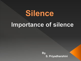 Silence | PPTX