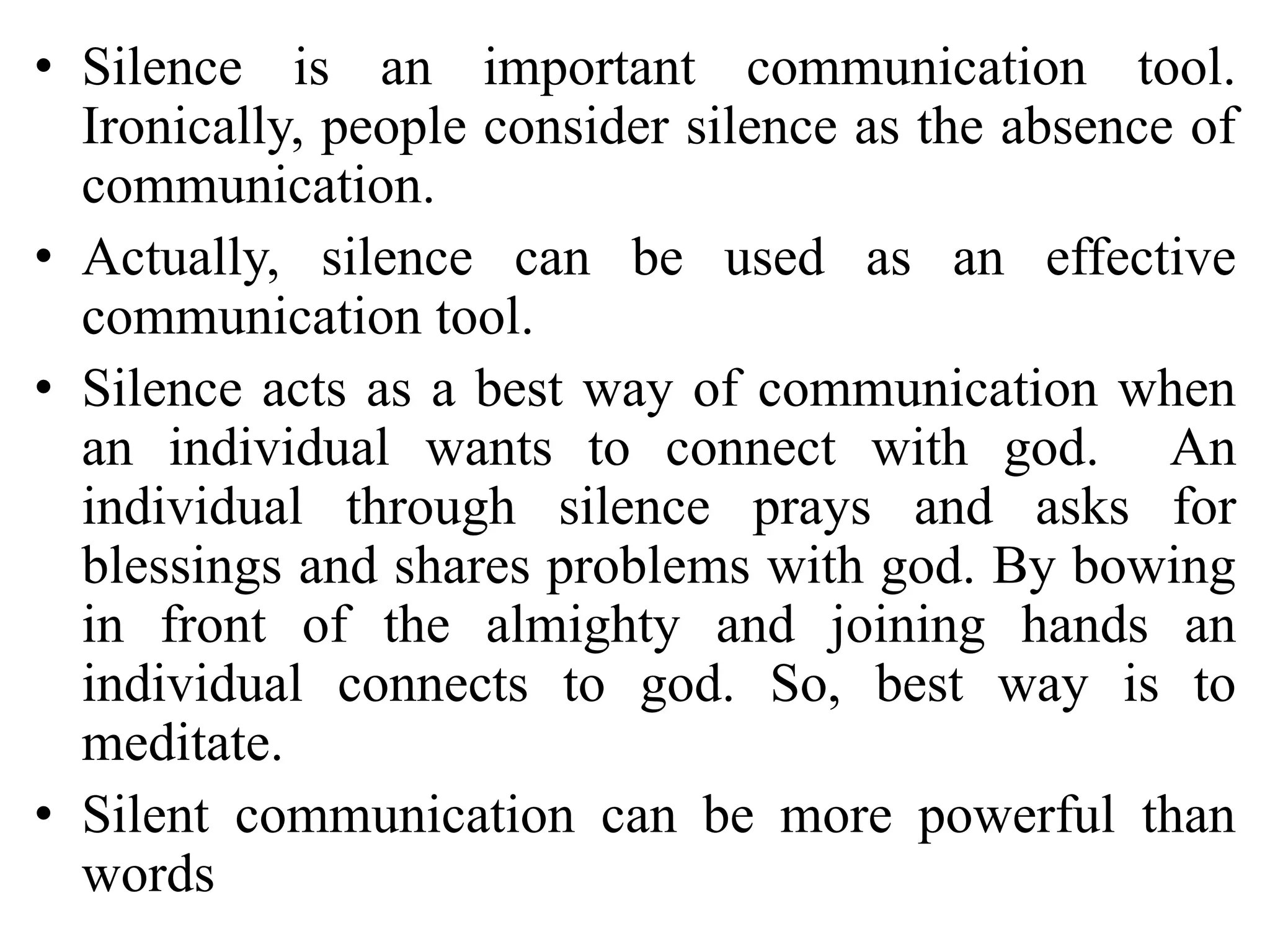 A Silence as a Mode of communication.pptx