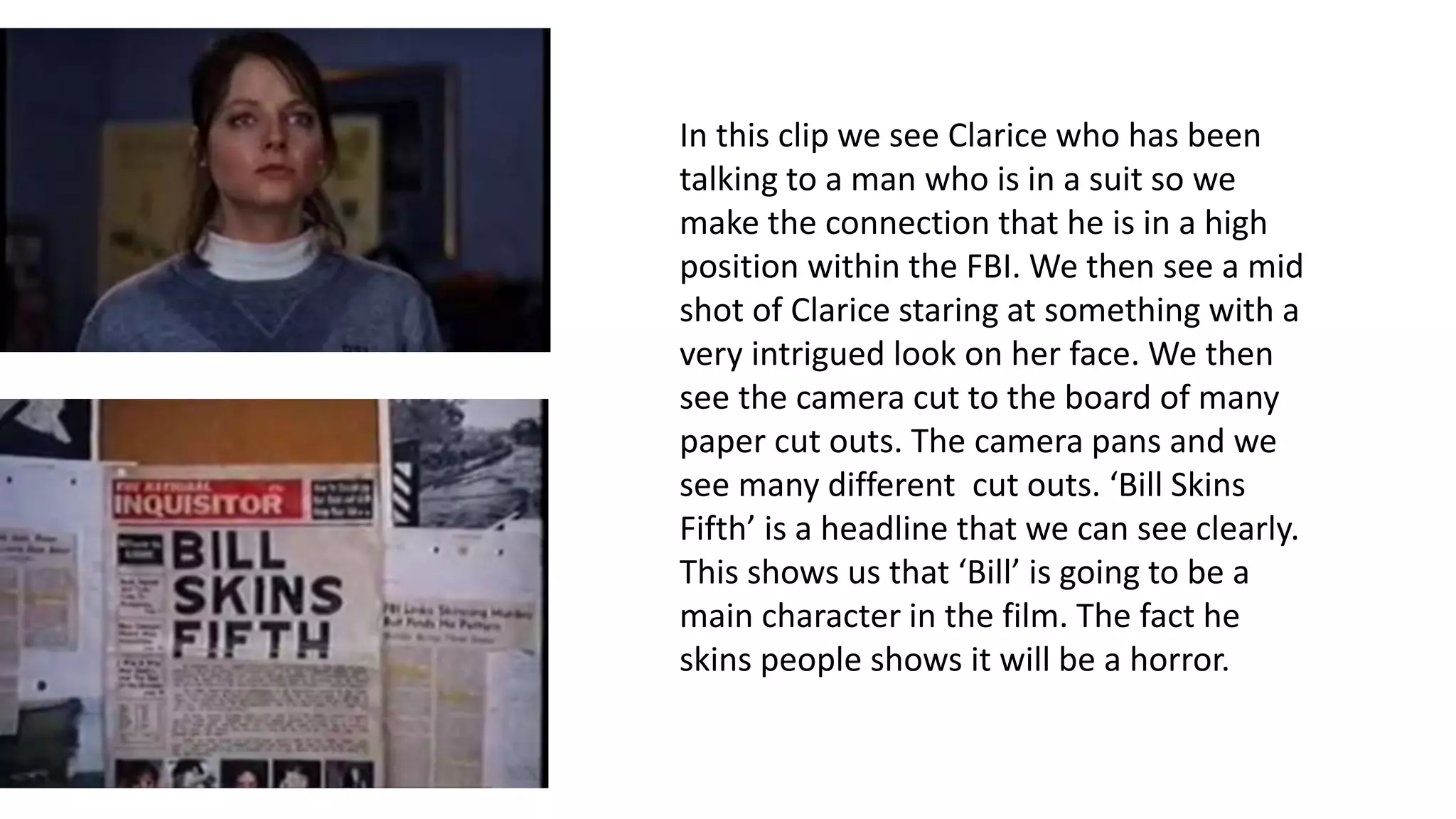 Silence of the lambs analysis | PPTX