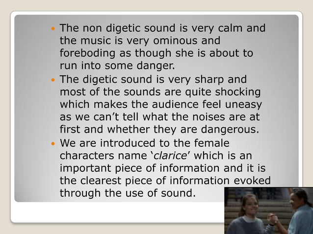 Silence of the lambs opening analysis | PPT