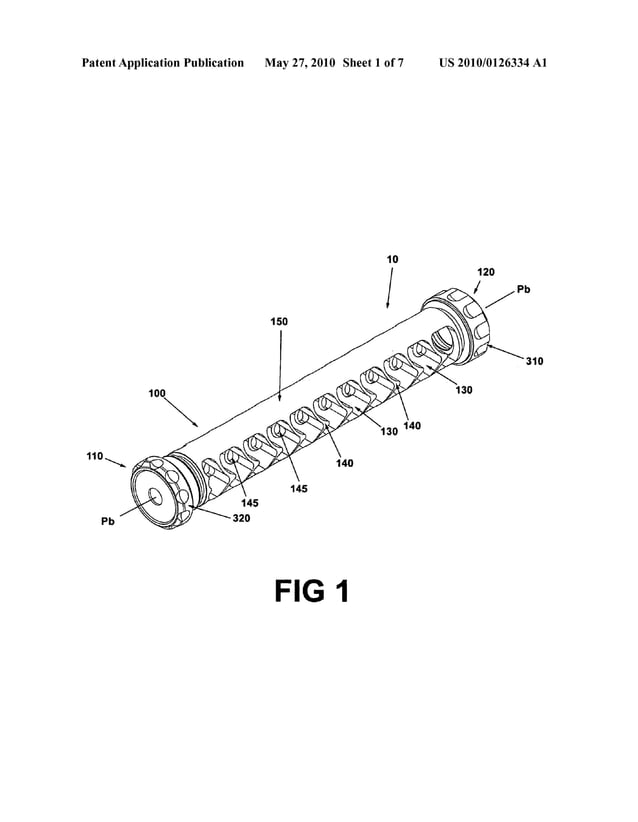Patent Silencer Patents Drawing Sketch Coloring Page