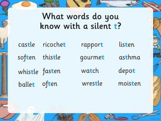 Silent letters-ppt | PPTX