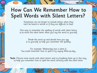 Silent letters-ppt | PPTX
