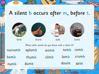 Silent letters-ppt | PPTX