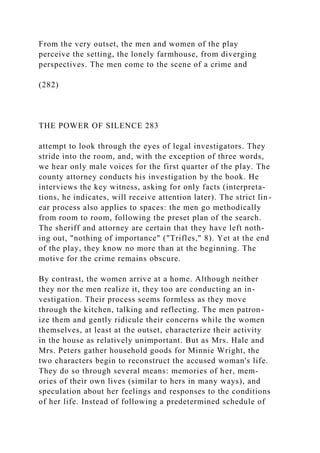 Silent Justice in a Different KeyGlaspells TriflesSU.docx