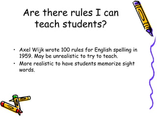 Silent letters | PPT