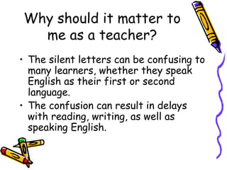 Silent letters | PPT