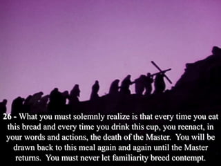 Silent Lord's Supper | PPTX