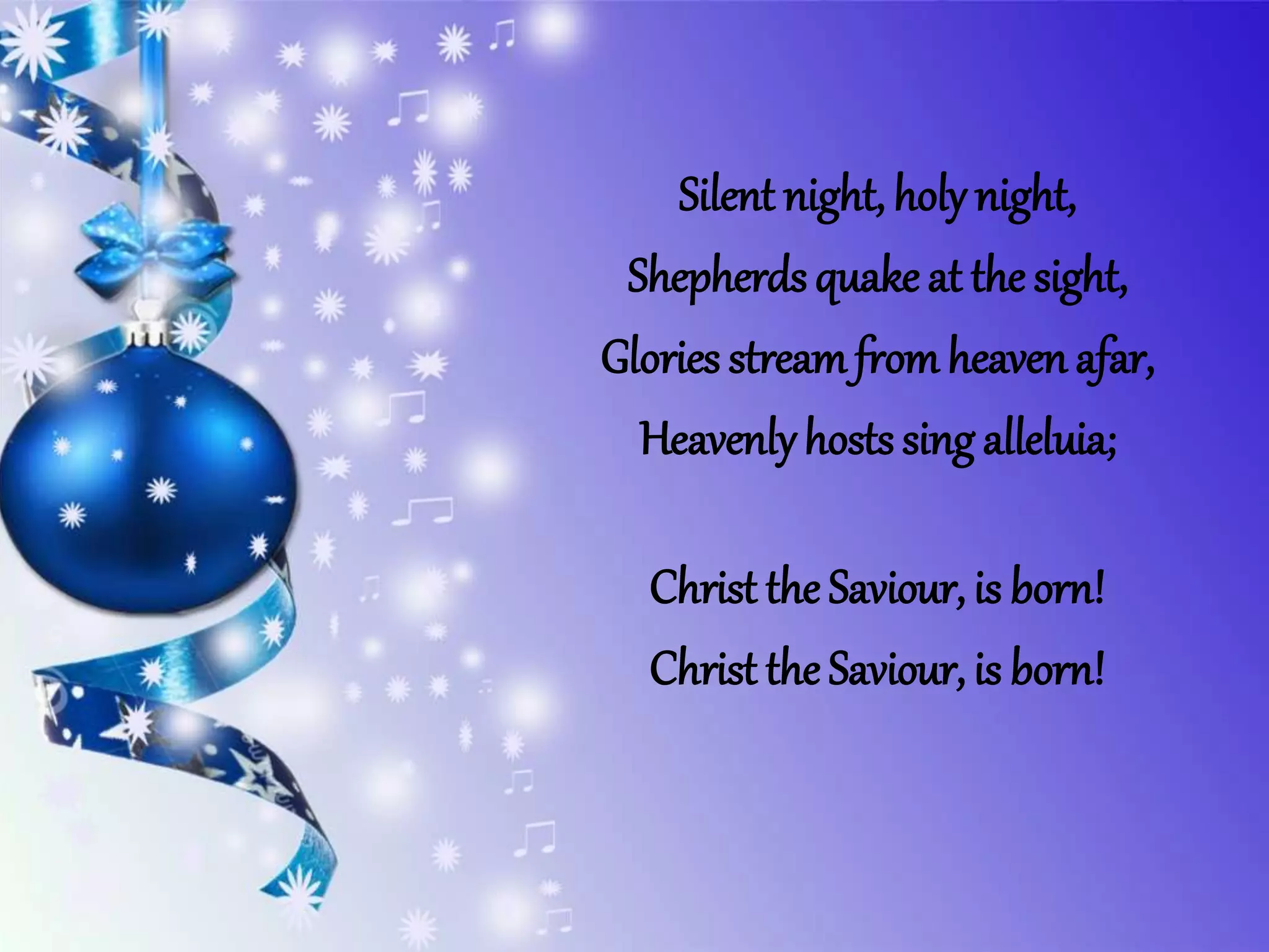 Silent night holy_night | PPTX